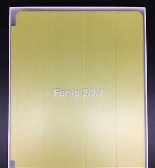 iPad 2 3 4 Чехол Кожаный Лимонный Apple Лайм