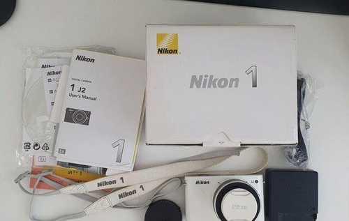 Фотоаппарат Nikon 1 J2 белый