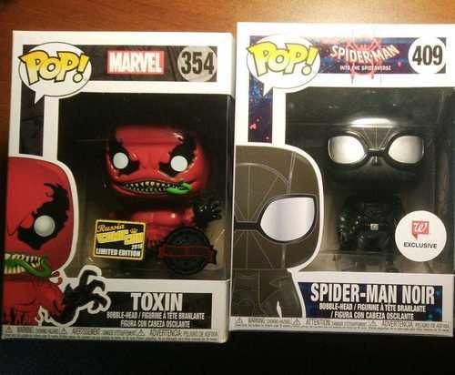 Funko Pop Marvel Toxin Spider Noir