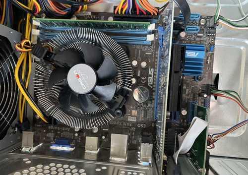 Материнская плата Asus P8H61-MLX3 R2.0 + процессор