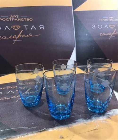 Рюмки Старинные Стекло