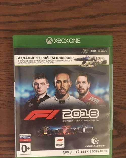 F1 2018 для Xbox One