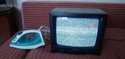 Sharp 14b-sc маленький телевизор