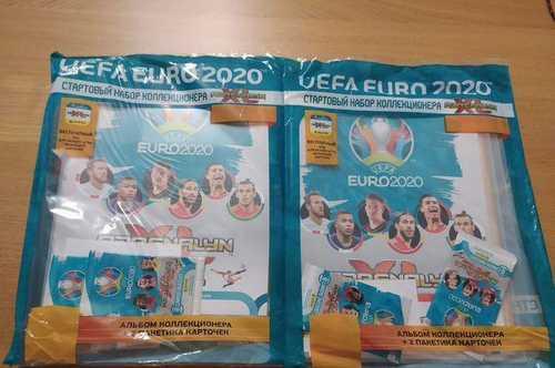 Panini Евро 2020. Стартовый набор(биндер+2пакетик