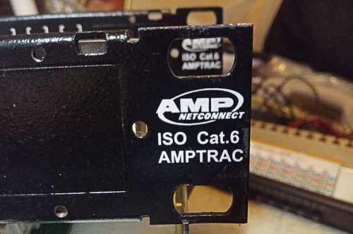 Патч панель AMP Cat 6 24 порта