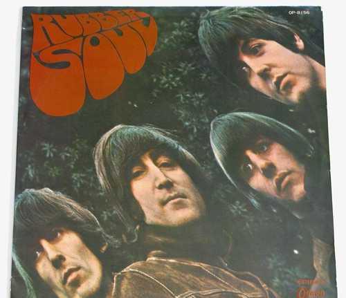 Beatles - Rubber Soul, Japan, красный винил