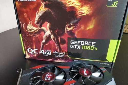 Asus Cerberus GeForce GTX1050Ti 4Gb
