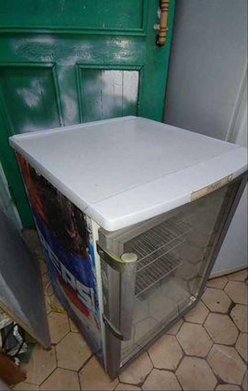 Холодильник Плюсовик Саратов 85см Со стеклян дверь