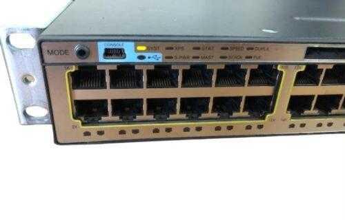 Cisco WS-C3750X-48P-L 48-Port PoE+ и другие Cisco