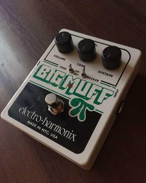 Гитарная педаль BIG muff PI with tone Wicker (made