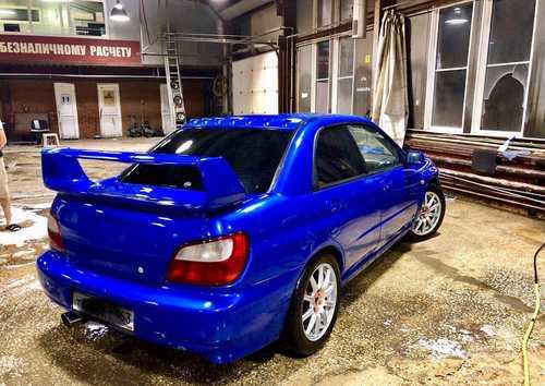 Спойлер Subaru WRX STI GD