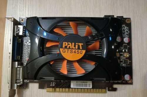 Видеокарта GTS450 1Gb Palit
