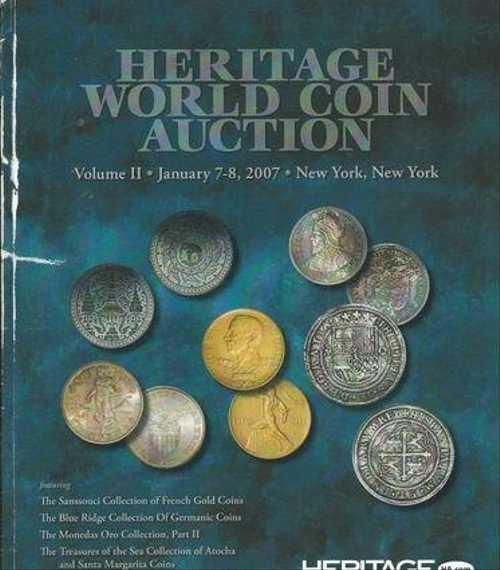 Нумизматика Аукционный Каталог Heritage Auctions