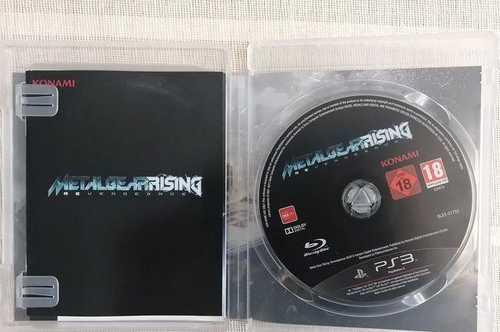 Игры для ps3 Metal Gear Rising Revengeance