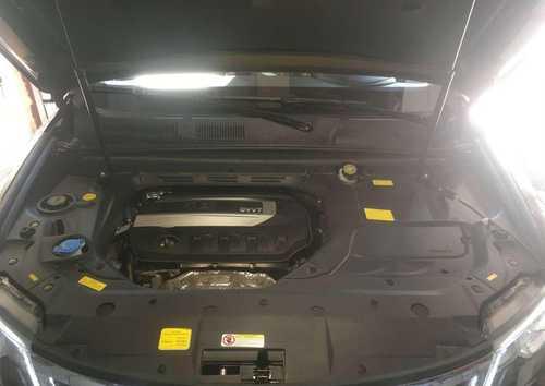 Установка гбо на Geely Atlas