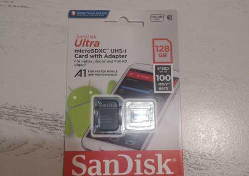Флешка 128 гб ultra San disk