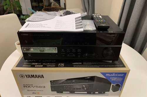 AV ресивер yamaha rx-v583 (7.2, 115Вт, 4К)
