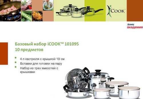 Базовый набор посуды iCook