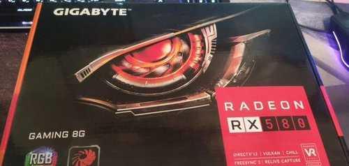 Видеокарта rx580 8gb