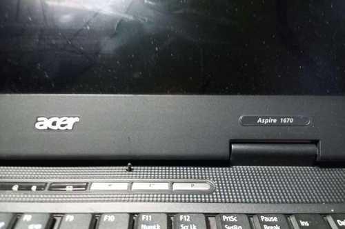 Ноутбук Acer Aspire 1670