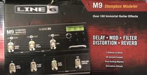 Line 6 m9 Stompbox Modeler процессор