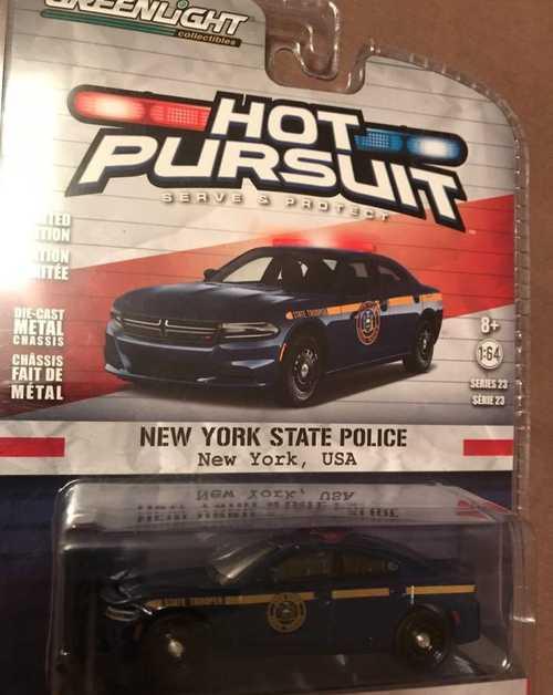 Модель Dodge Charger NY Police 1:64 GreenLight
