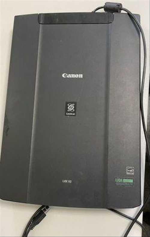 Как пользоваться сканером canon lide 110