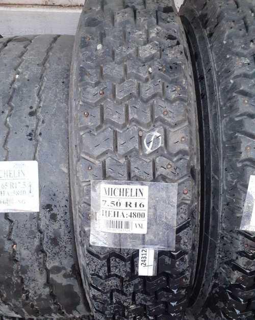 Грузовая шина 7.50 R16 Michelin Парт 23