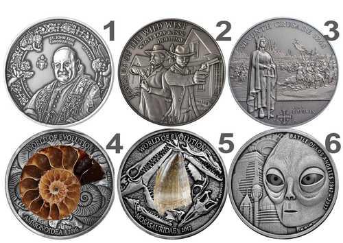 Серебряные монеты Буркина Фасо