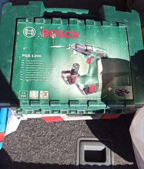 Шуруповерт bosch 12v бу