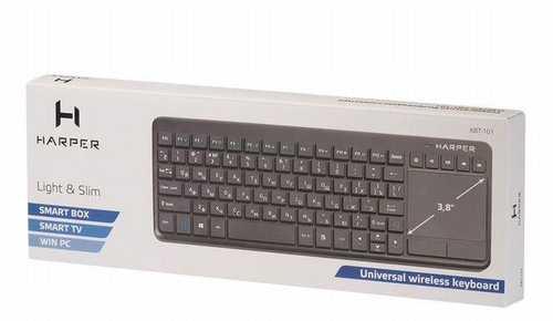 Клавиатура harper KBT-101 Black USB