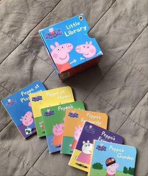 Peppa Pig книги на английском языке
