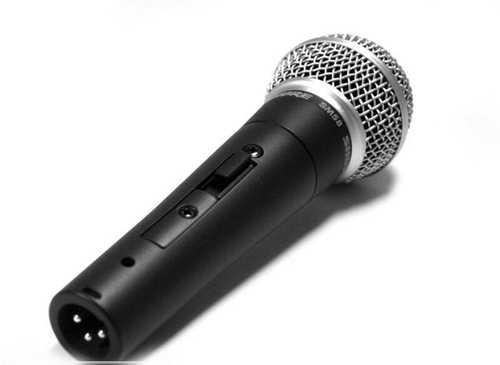 Shure SM58 новый микрофон с выключателем
