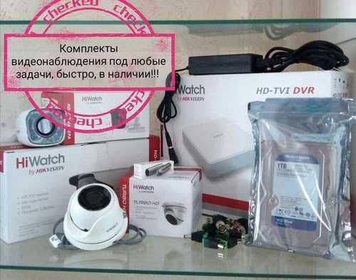Комплект видеонаблюдения
