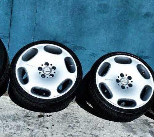 Разноширокие диски Carlsson OZ 1\6 r 18 с резиной
