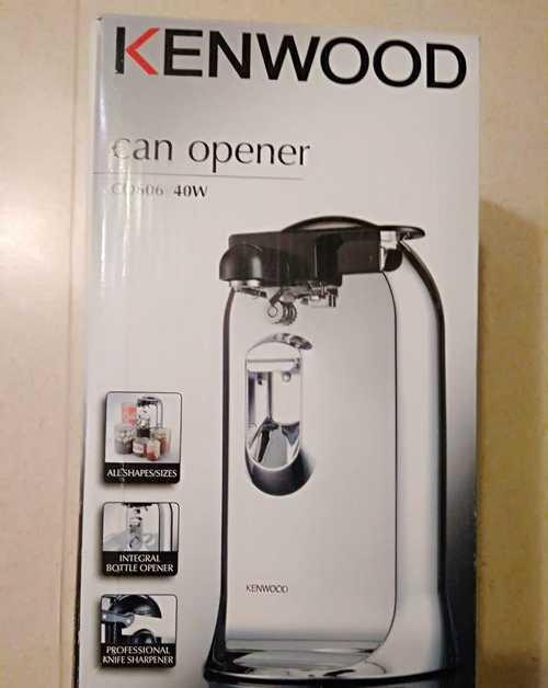 Новый электрооткрыватель 3 в 1 Kenwood CO606