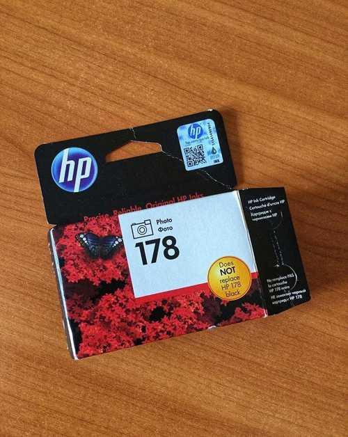 Картридж HP 178 чёрный