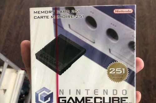 Nintendo gamecube карта памяти