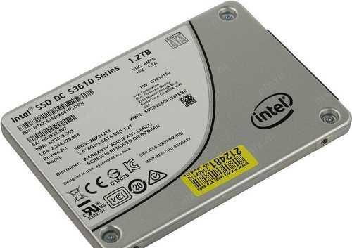 Ssd intel dc s3610 1.2tb
