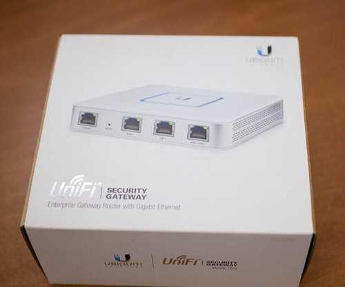 Маршрутизатор Ubiquiti UniFi Security Gateway