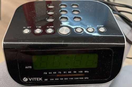 Радиочасы vitek VT-6601 SR