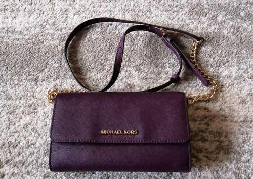 Кошелек на цепочке. michael kors