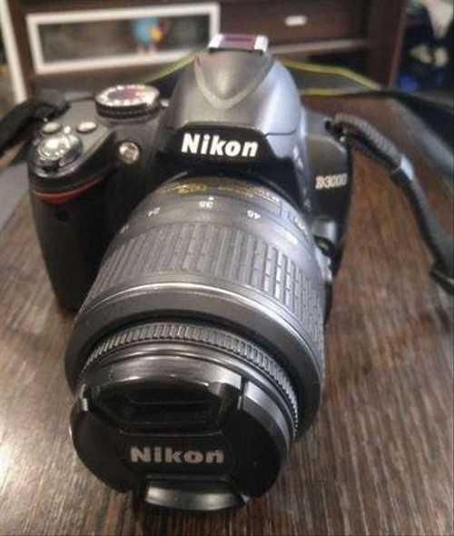Зеркальный фотоаппарат Nicon D3000