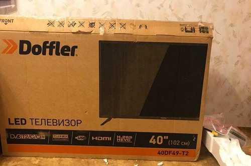 Телевизор Doffler 40DF49-T2 разбит экран