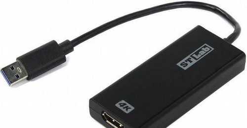 Видеоадаптер ST-Lab U-1380 USB 3.0 to DP 4K