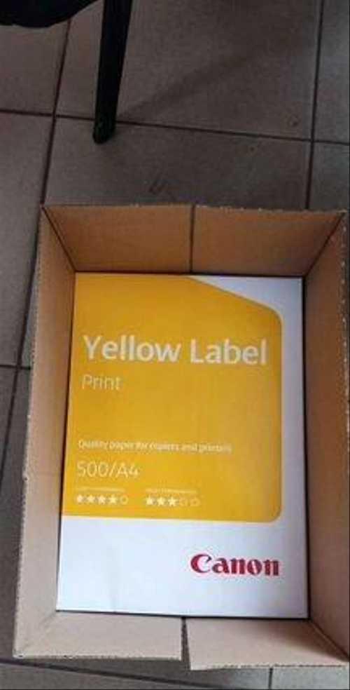 Бумага А4 Canon Yellow Label