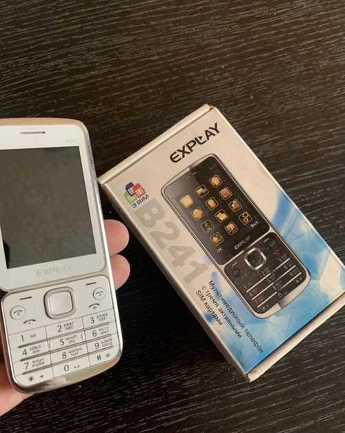 Explay B241 3 сим новый