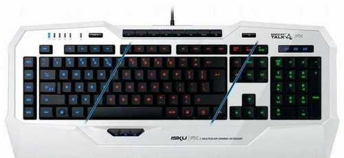 Игровая клавиатура Roccat Isku FX Glacial White