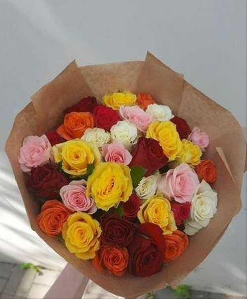 Букет Цветов Розы