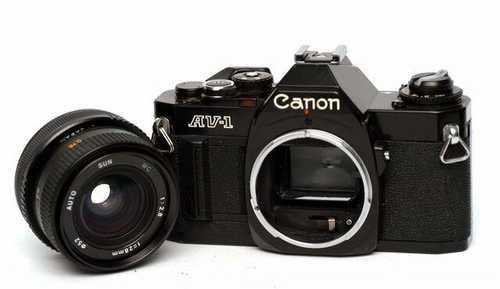 Canon AV-1 + MC auto SUN 28mm f2.8
